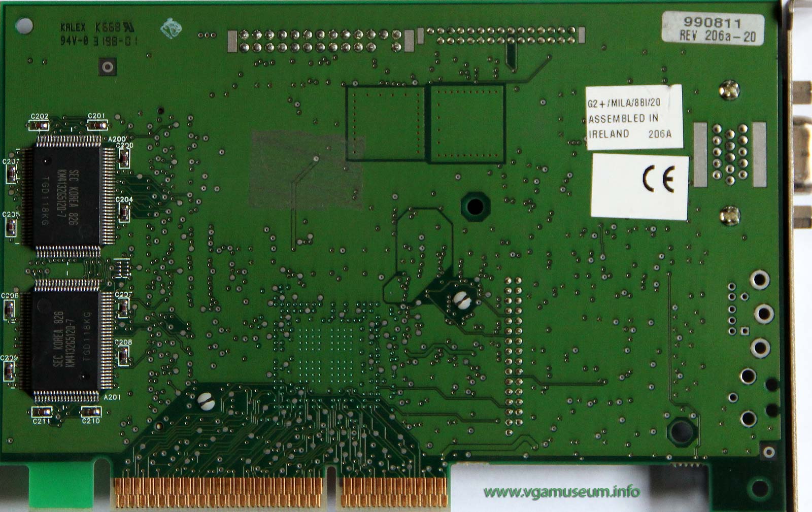 VGA Legacy MKIII - Matrox MGA-G200 (Millennium G200)